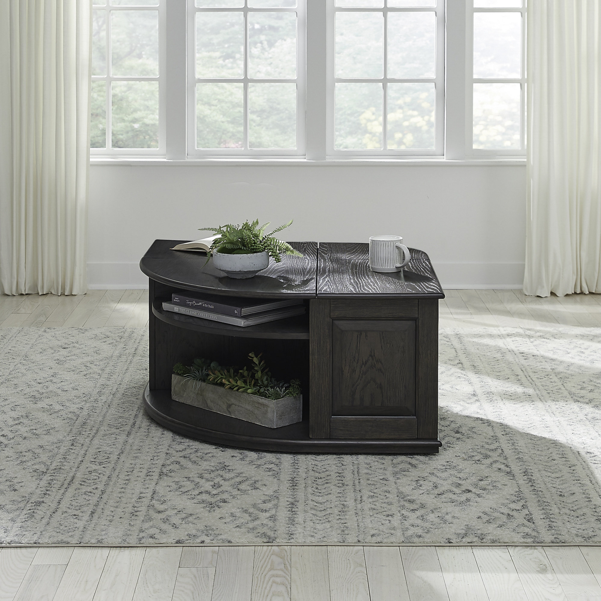 Red Barrel Studio® Armatou Cocktail Table w/ Two Sided Lift Tops | Wayfair