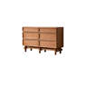 Dream cabinet Cherry Wood Storage Entry Cabinet Solid Wood Accent Chest ...