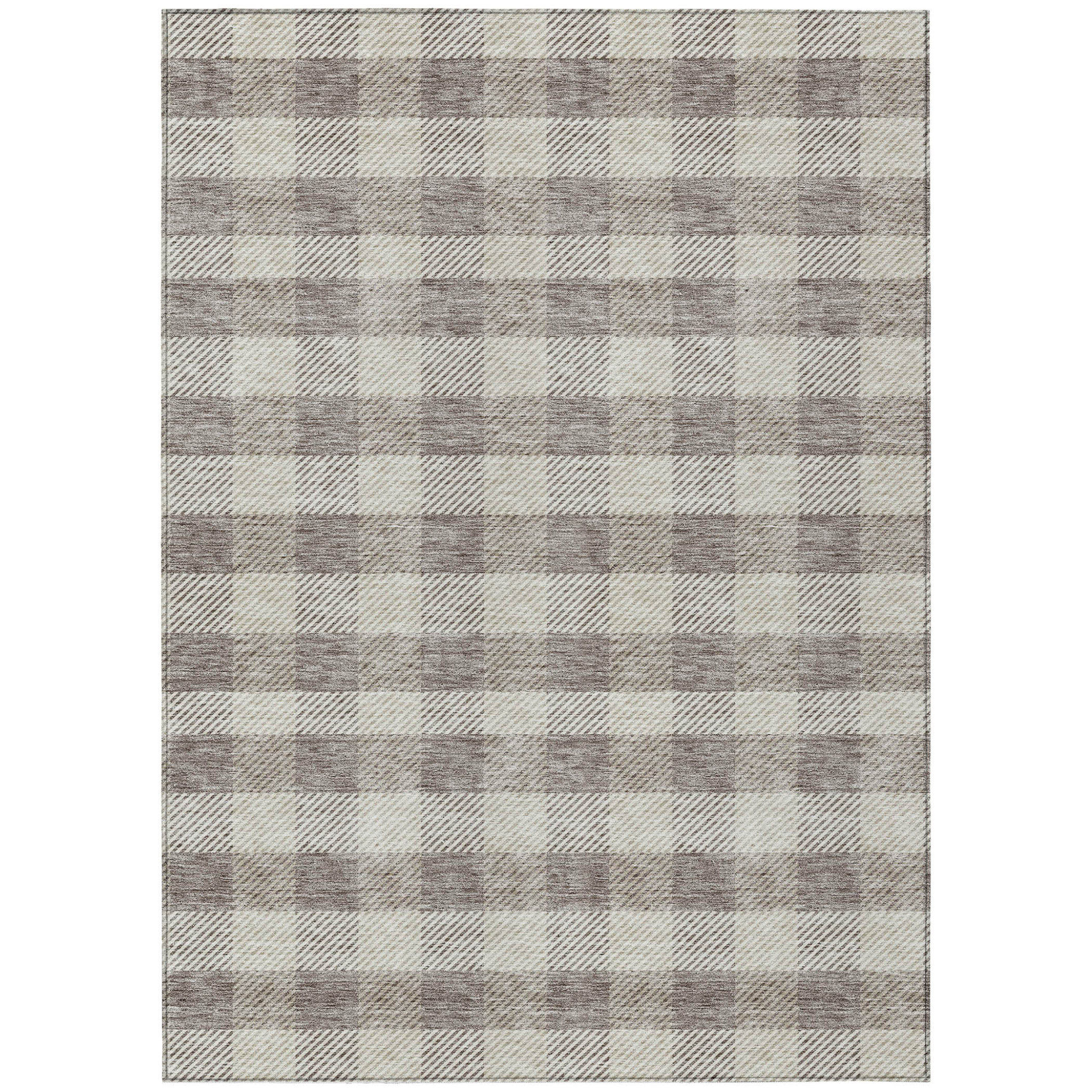 HomeRoots Rectangle Machine Woven Area Rug | Wayfair