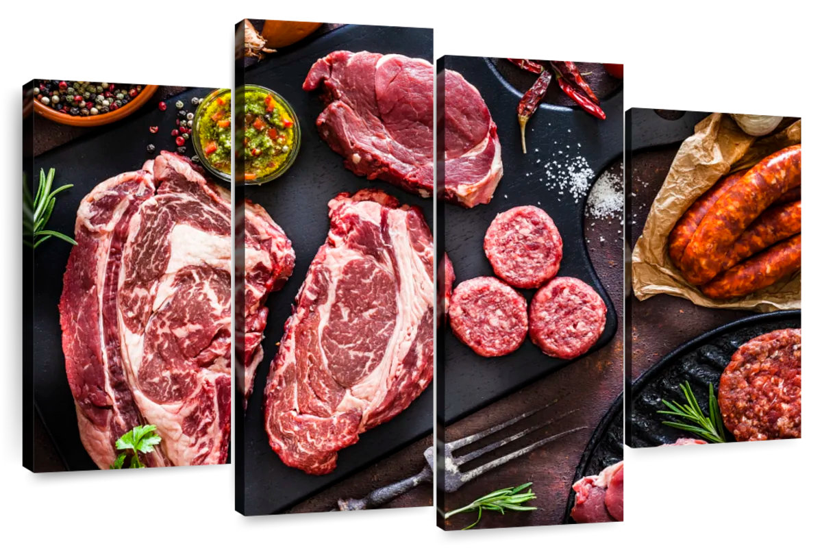Ebern Designs Raw Seasoned Meat | Wayfair