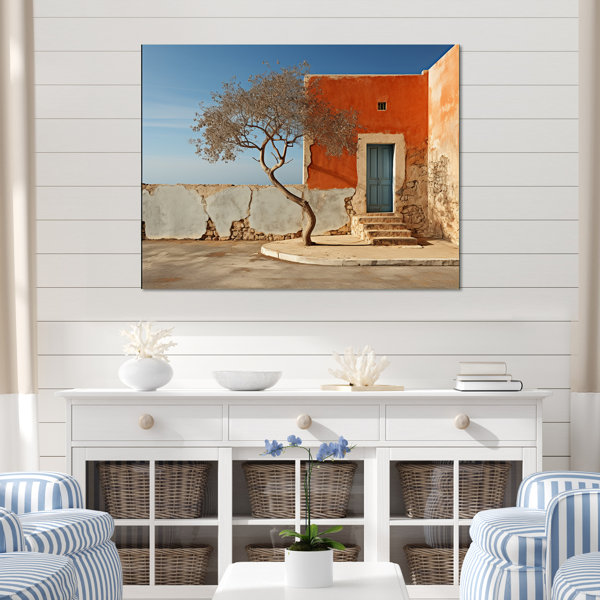 DesignArt Coastal Port Scenery Minimalism " Coastal Port Scenery ...