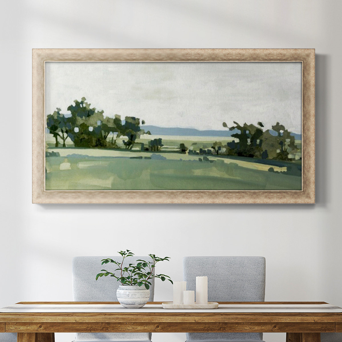 Winston Porter Breezy Landscape III Premium Framed Canvas- Ready To ...