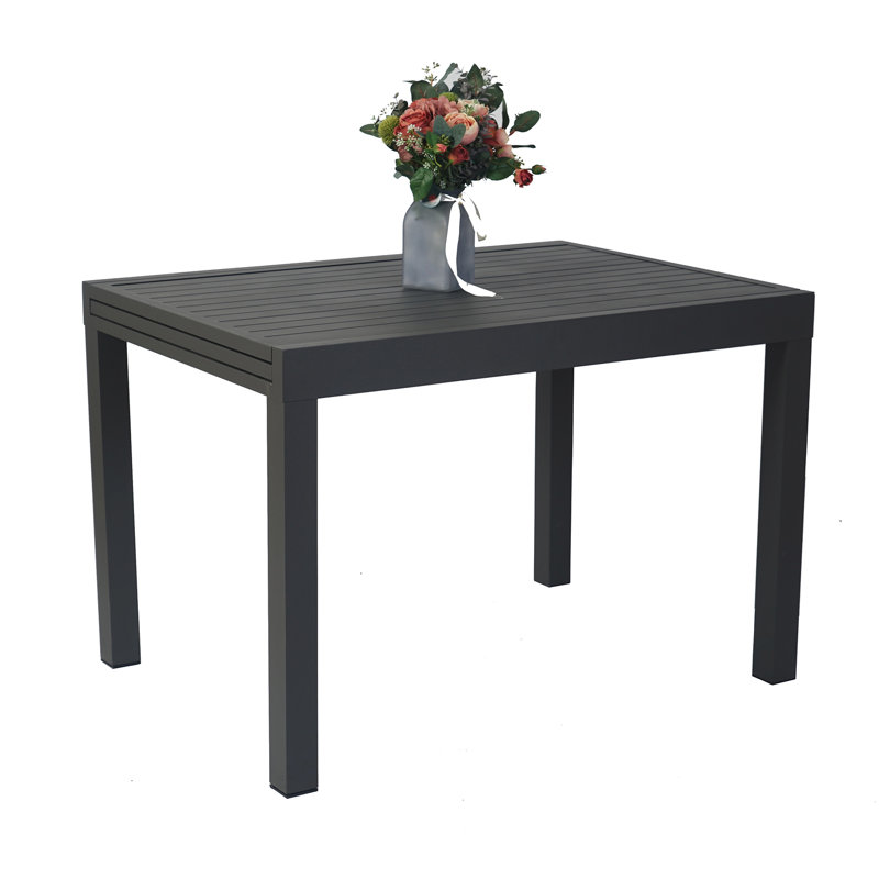 Red Barrel Studio® Aukeem Expandable Patio Dining Table - Adjustable ...