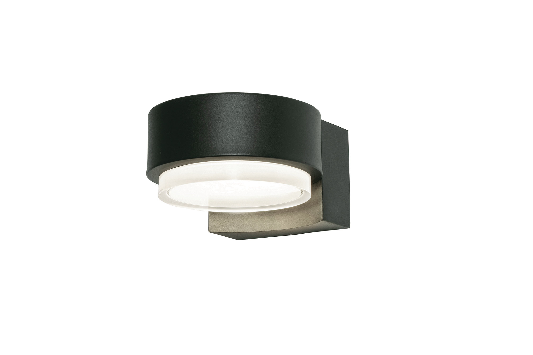 Orren Ellis Elm 4'' Outdoor LED Sconce - 120-277V - 20W - 5 CCT - Black ...