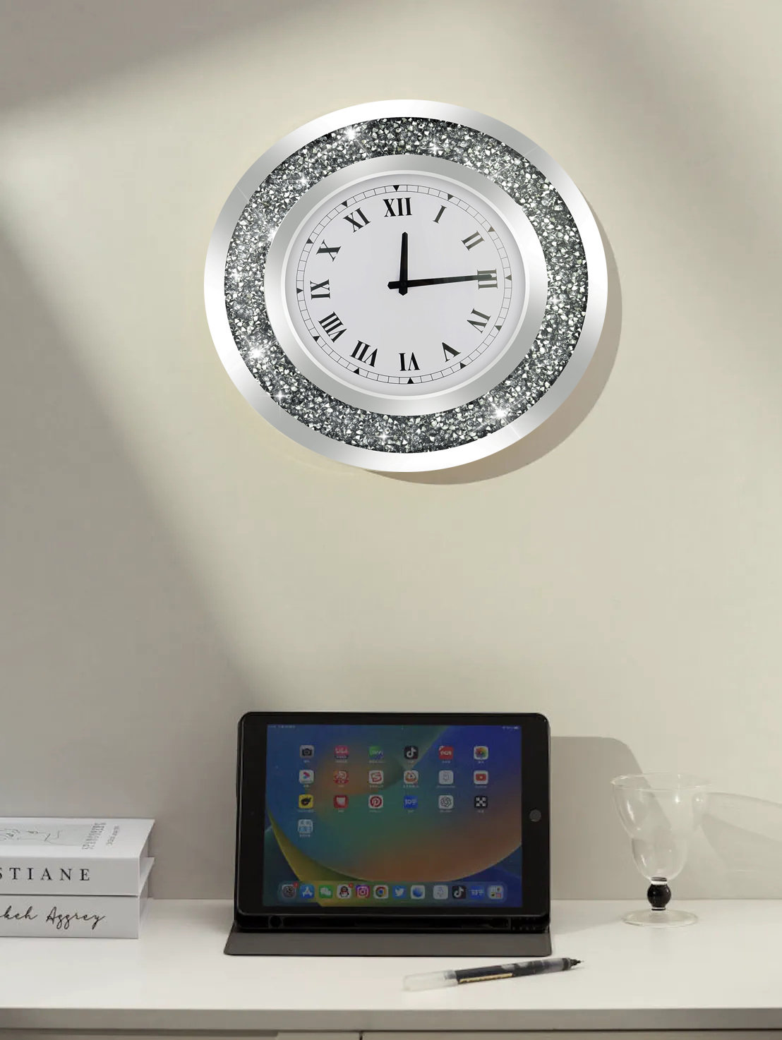 Mercer41 Roumell 20" Wall Clock | Wayfair