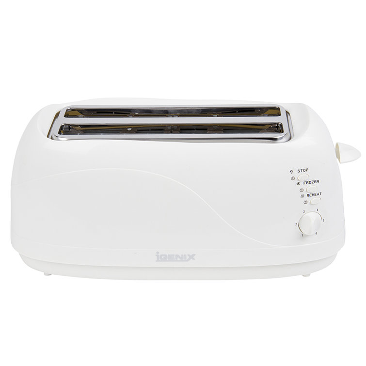 Igenix Long Slot 4 Slice Toaster & Reviews | Wayfair.co.uk