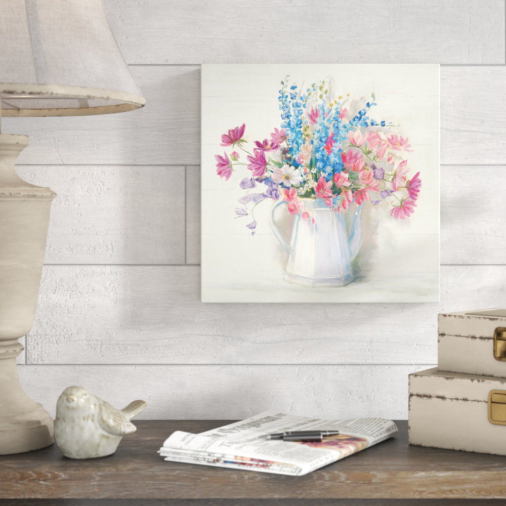 August Grove Ironstone Bouquet I Bright by Carol Rowan - Painting Print ...