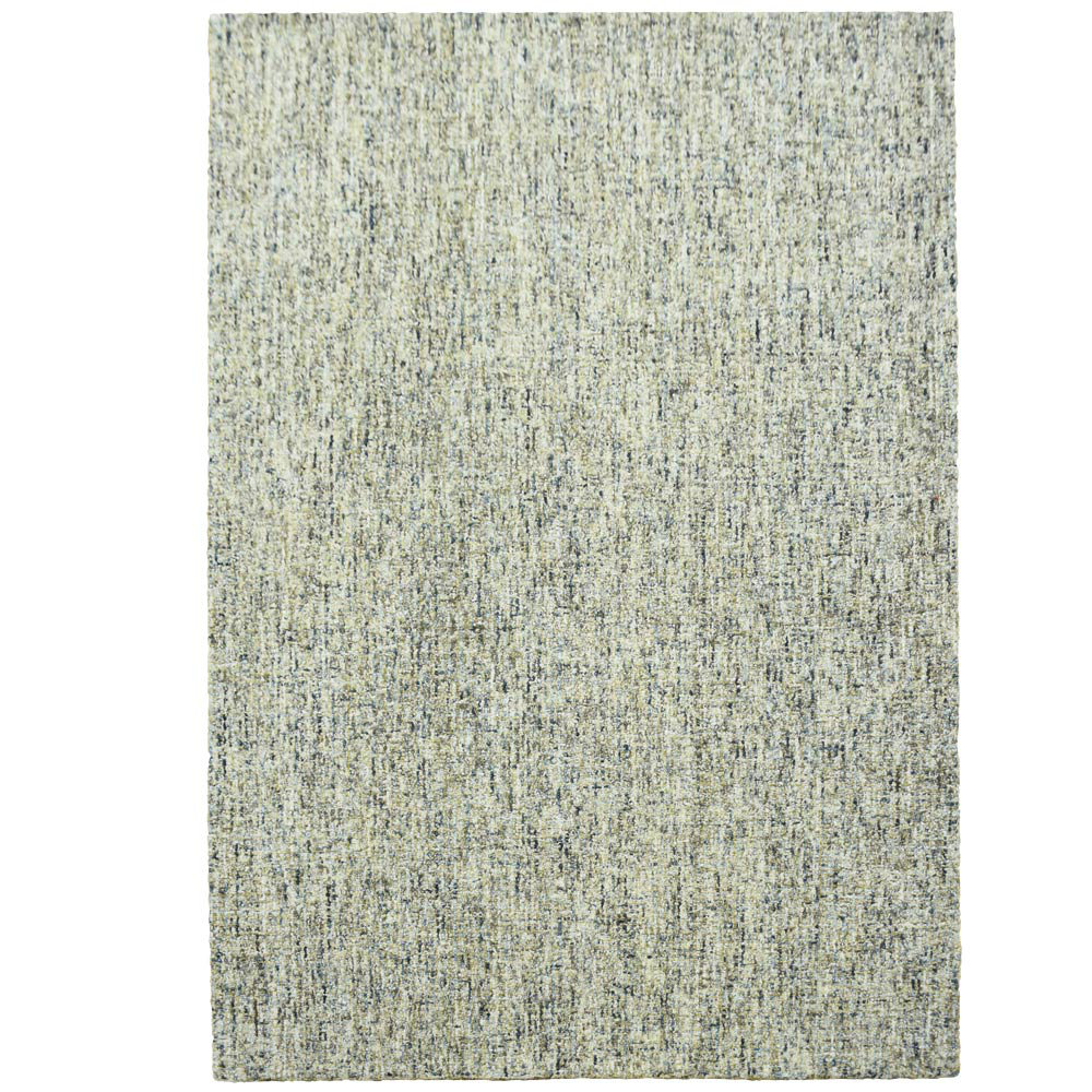 17 Stories Light Green 100% Wool Handmade Solid Plain Area Rugs, Hand ...