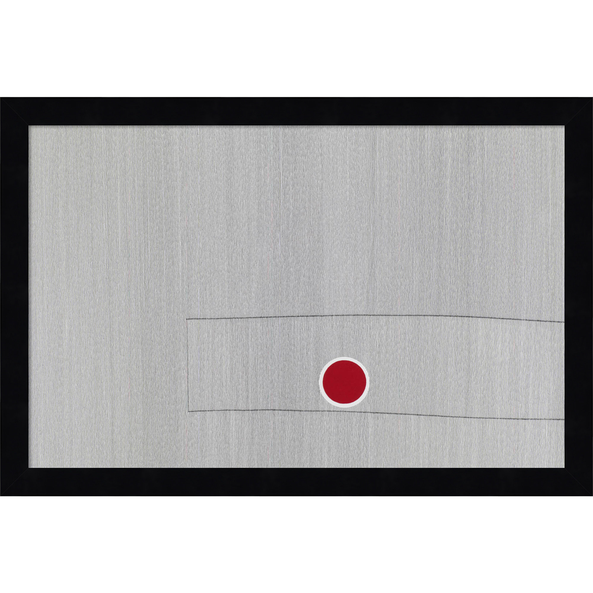 AllModern Grey Drawing Fifty Seven by Alex Dunn - Single Picture Frame ...