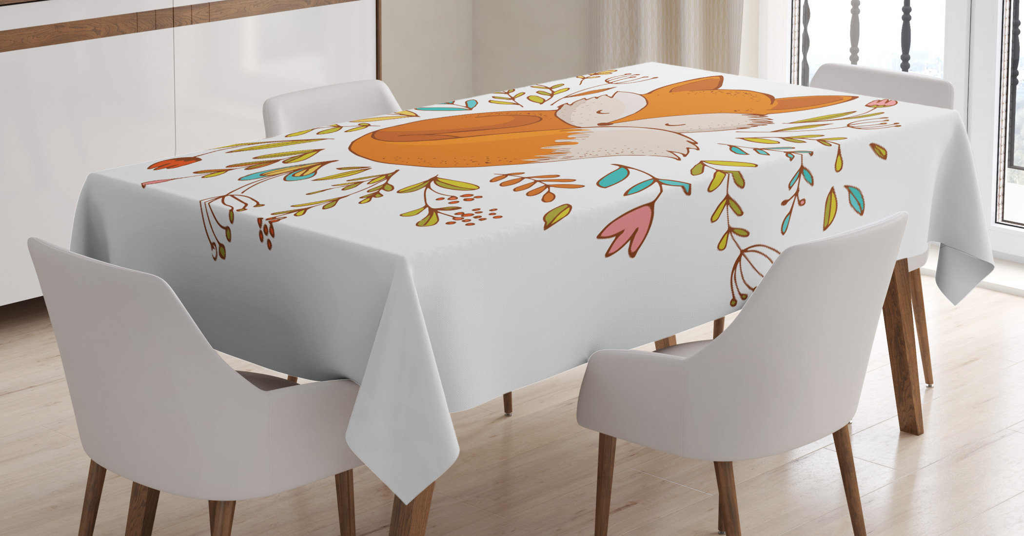 East Urban Home Cartoon Tablecloth | Wayfair