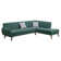 George Oliver Millette 3 - Piece Upholstered Sectional & Reviews | Wayfair