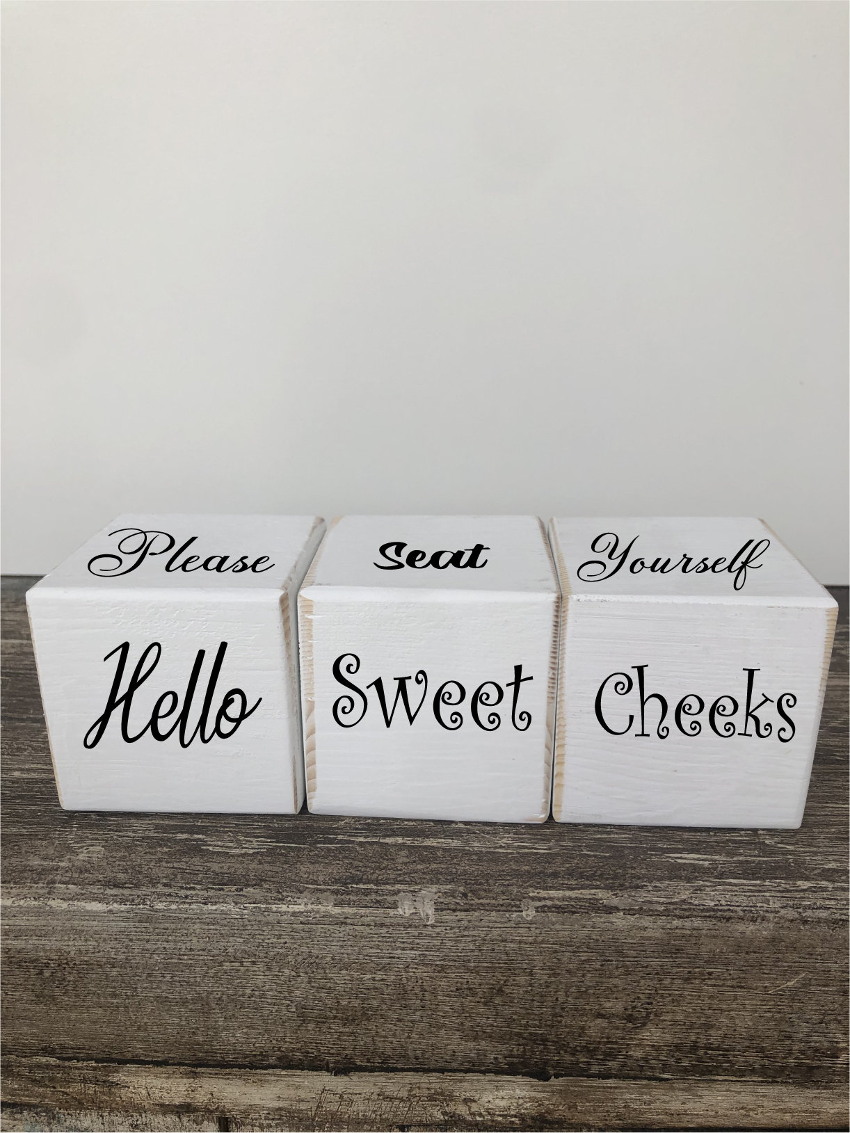 Latitude Run® Pilarcitos Hello Sweet Cheek Box Sign | Wayfair