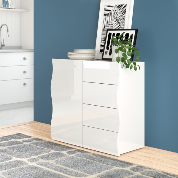 Zipcode Design Colbie 90 Cm Wide 4 Drawer Sideboard & Reviews | Wayfair ...