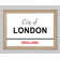 Happy Larry City Of London Signs Framed Print | Wayfair.co.uk