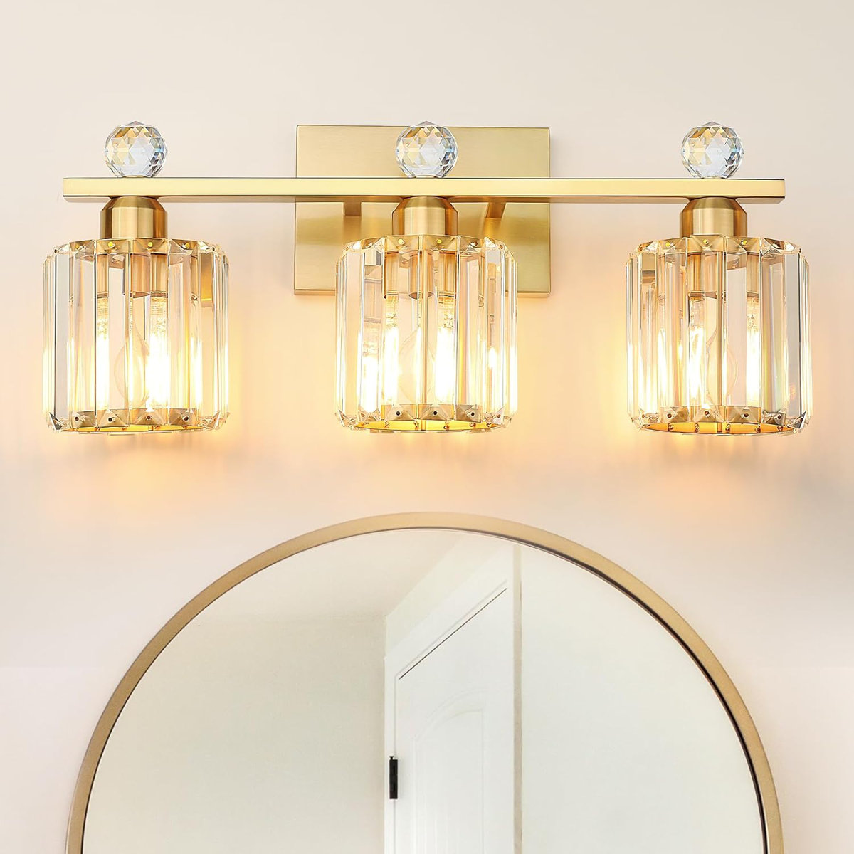Mercer41 Koit 3 - Light Dimmable Vanity Light | Wayfair