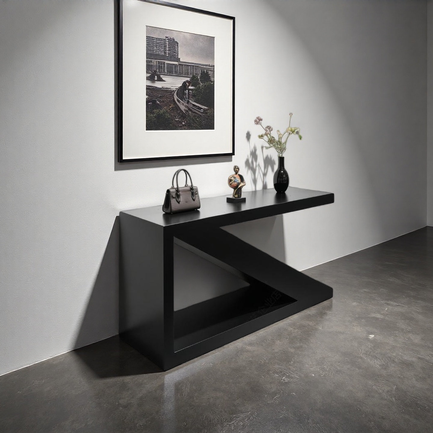 Rebrilliant Mall lacquered display table | Wayfair