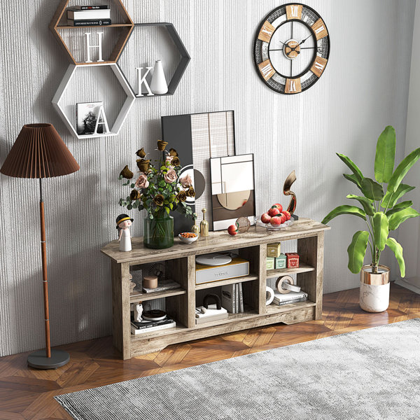 Red Barrel Studio® Grovelle 58'' Media Console - Wayfair Canada