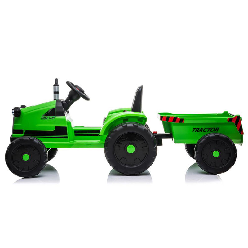 Ktaxon Kids Ride on Battery Powered Tractor and Construction Vehicle ...