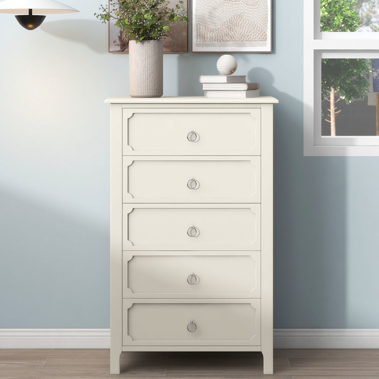Winston Porter Mithusha 5 - Drawer Accent Chest | Wayfair
