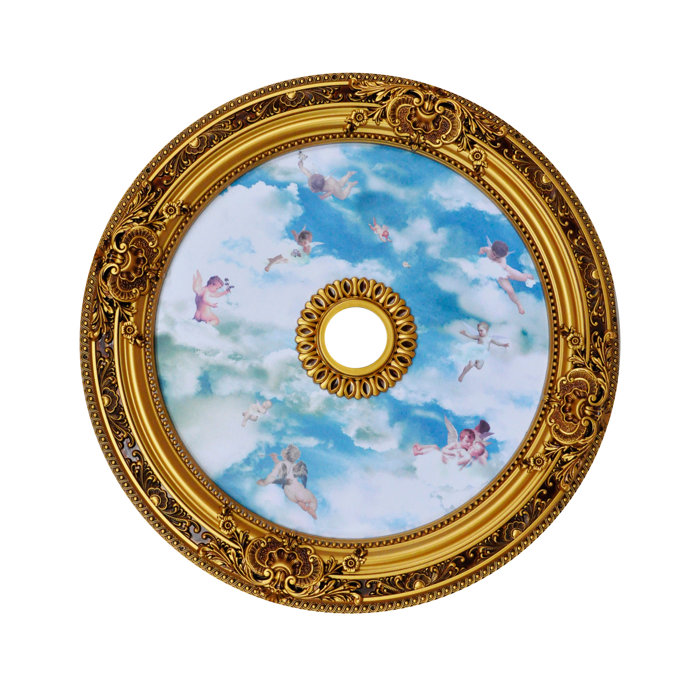 Artistry Lighting Angel Ceiling Medallion | Wayfair