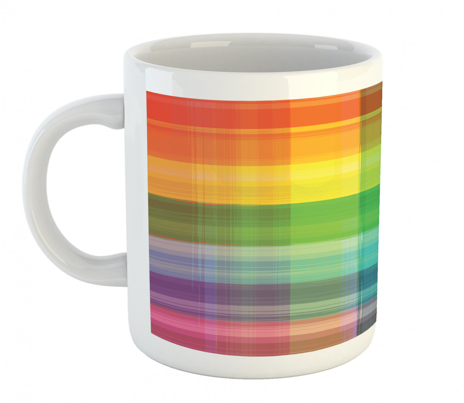 East Urban Home Rainbow Coffee Mug | Wayfair