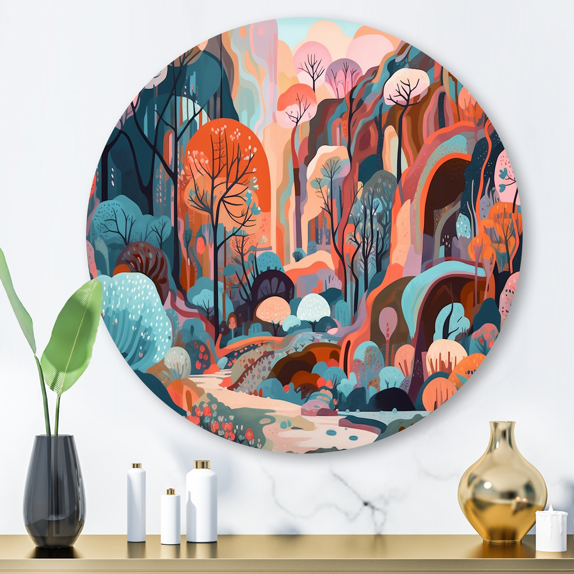 George Oliver Jicel Minimalims Explosion IV - Abstract Minimalism Round ...