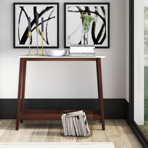 Walnut Console Tables You'll Love | Wayfair