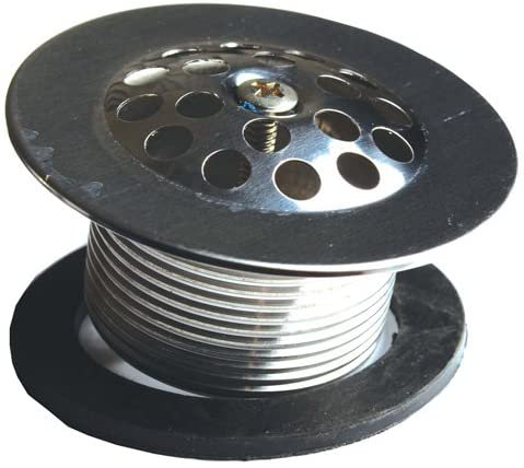 Avalon Waste And Overflow Stainless Steel Shoe Plug Strainer With 1-5 ...