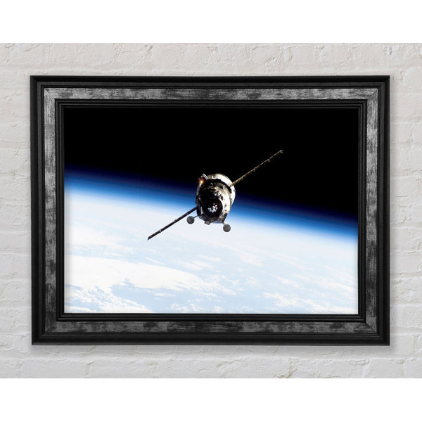 Bright Star Orbiting The Earth - Single Picture Frame Art Prints ...