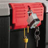 Rubbermaid 35 Gal Action Packer Heavy Duty Storage Tote with Lockable ...
