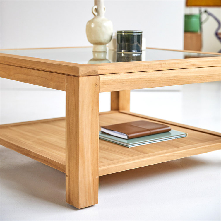 Alpen Home Solid Teak Coffee Table | Wayfair.co.uk