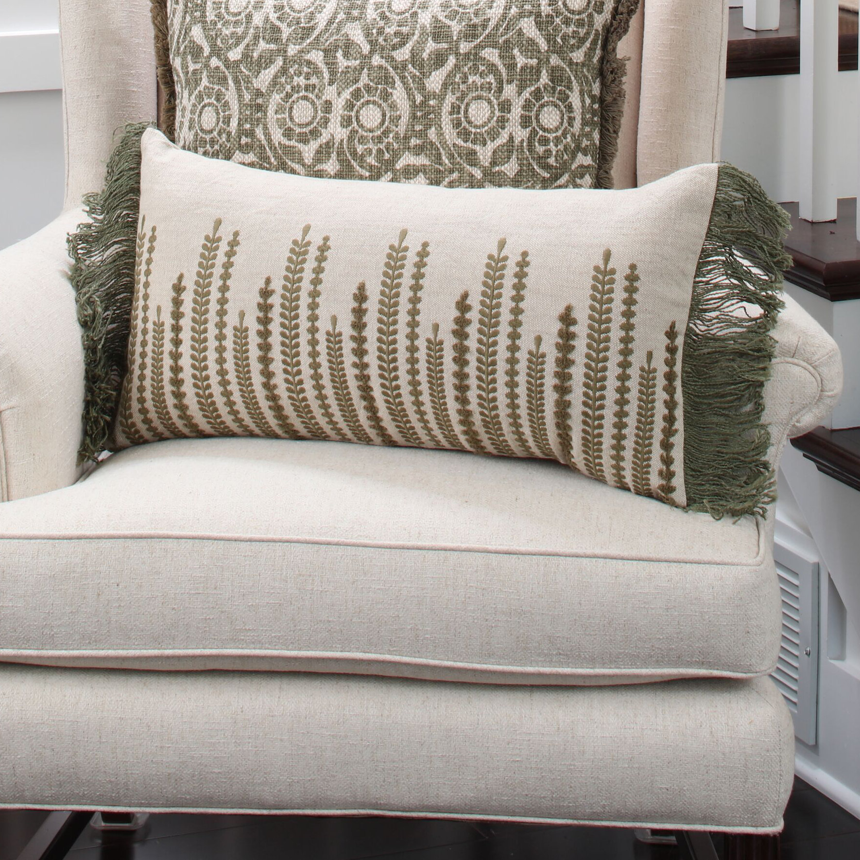 Pillow Perfect Alpine Bolster Cotton Pillow Cover & Insert | Wayfair