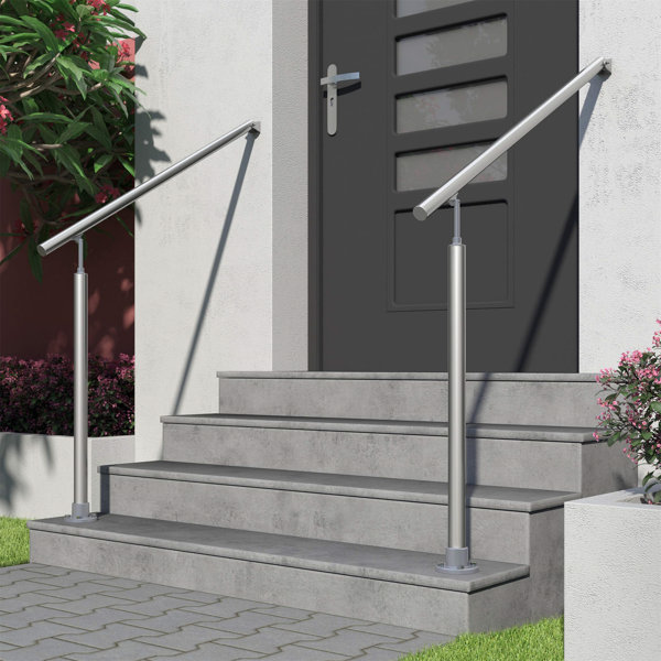 Maker Network 100cm H x 105cm W x 11cm D House Entrance Railing ...