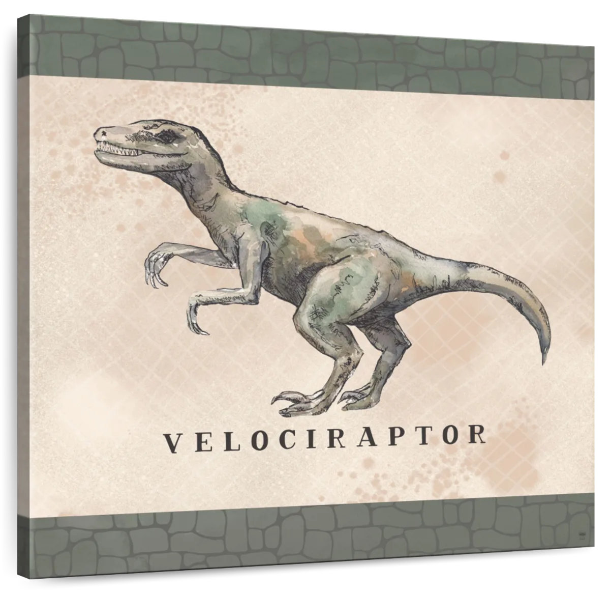 Winston Porter Dinosaur Invasion Velociraptor | Wayfair