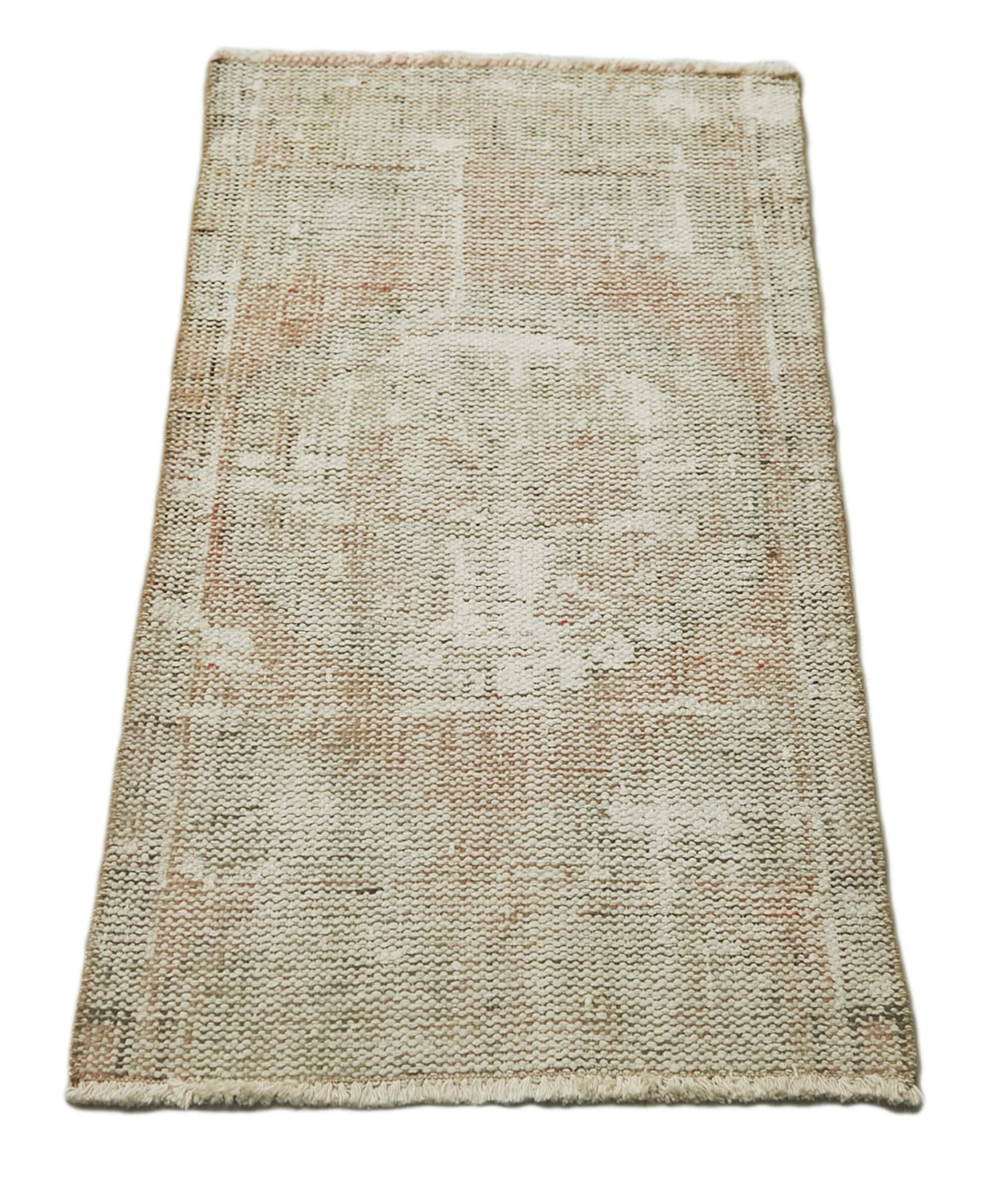 Williston Forge Hui Beige Vintage Wool Handmade Area Rug | Wayfair