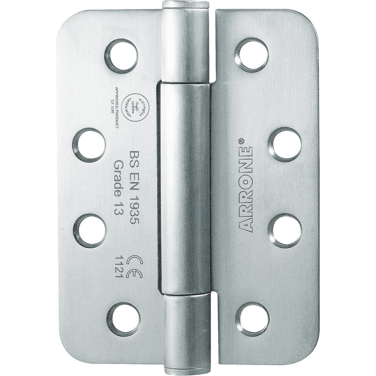 ARRONE 10.2cm H x 7.6cm W Spring Single Door Hinge | Wayfair.co.uk