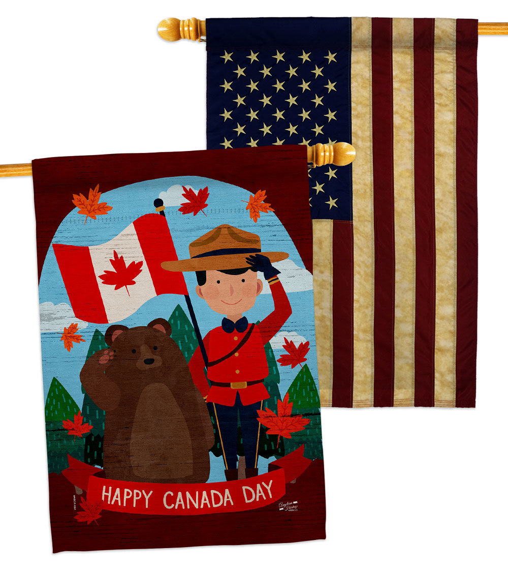 Angeleno Heritage Oh Canada Day House Flags Pack Regional Yard Banner ...