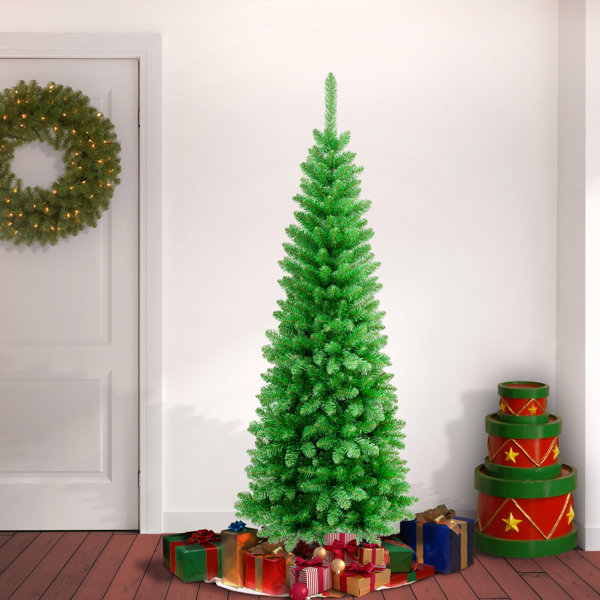 The Twillery Co. Sapin de Noël vert élancé et Commentaires - Wayfair Canada
