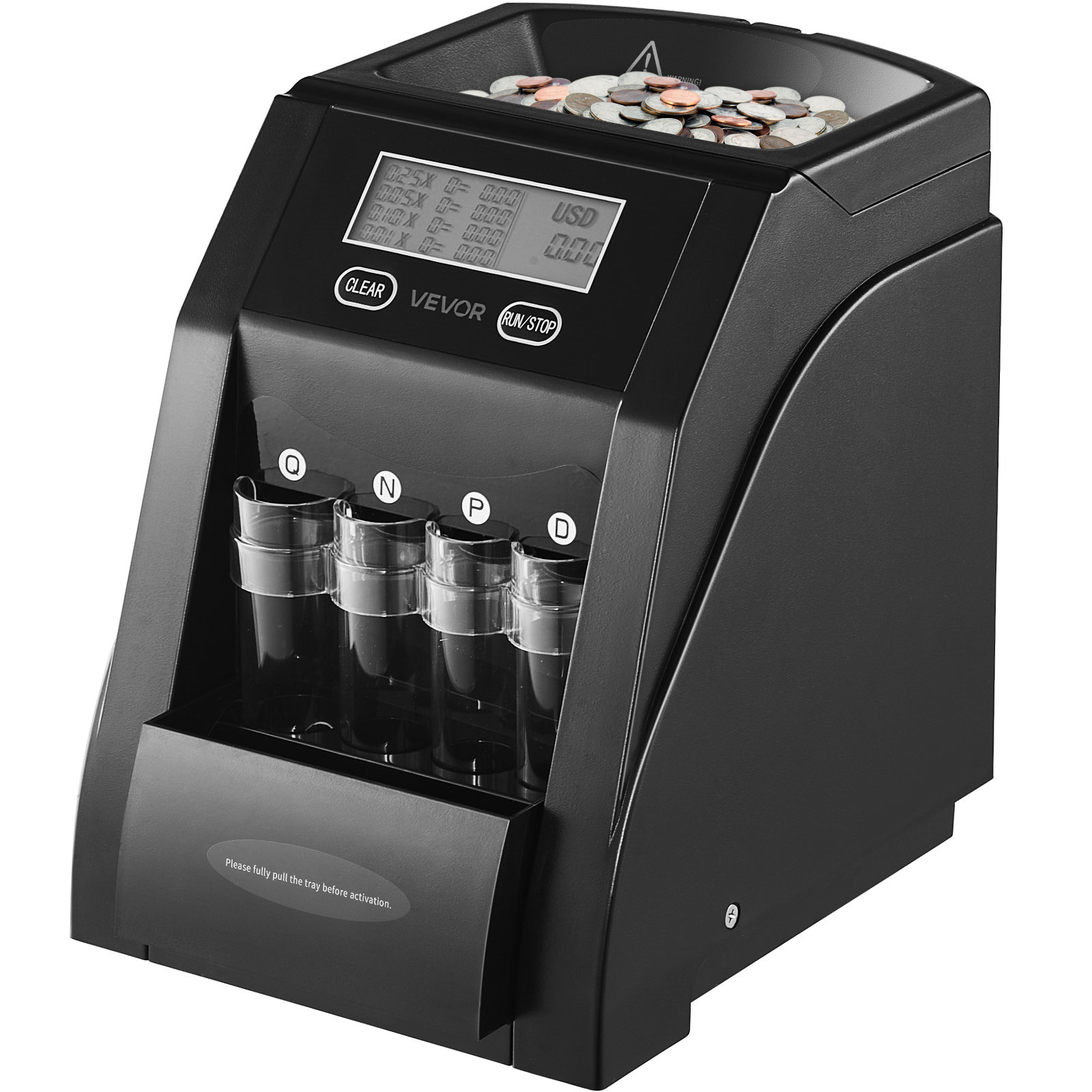 Stellweilan Tessberg USD Coin Sorter with LCD Screen Display Holds up ...