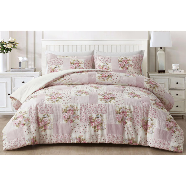 Chezmoi Collection Tomicko 100% Cotton Comforter Set "& Reviews" | Wayfair