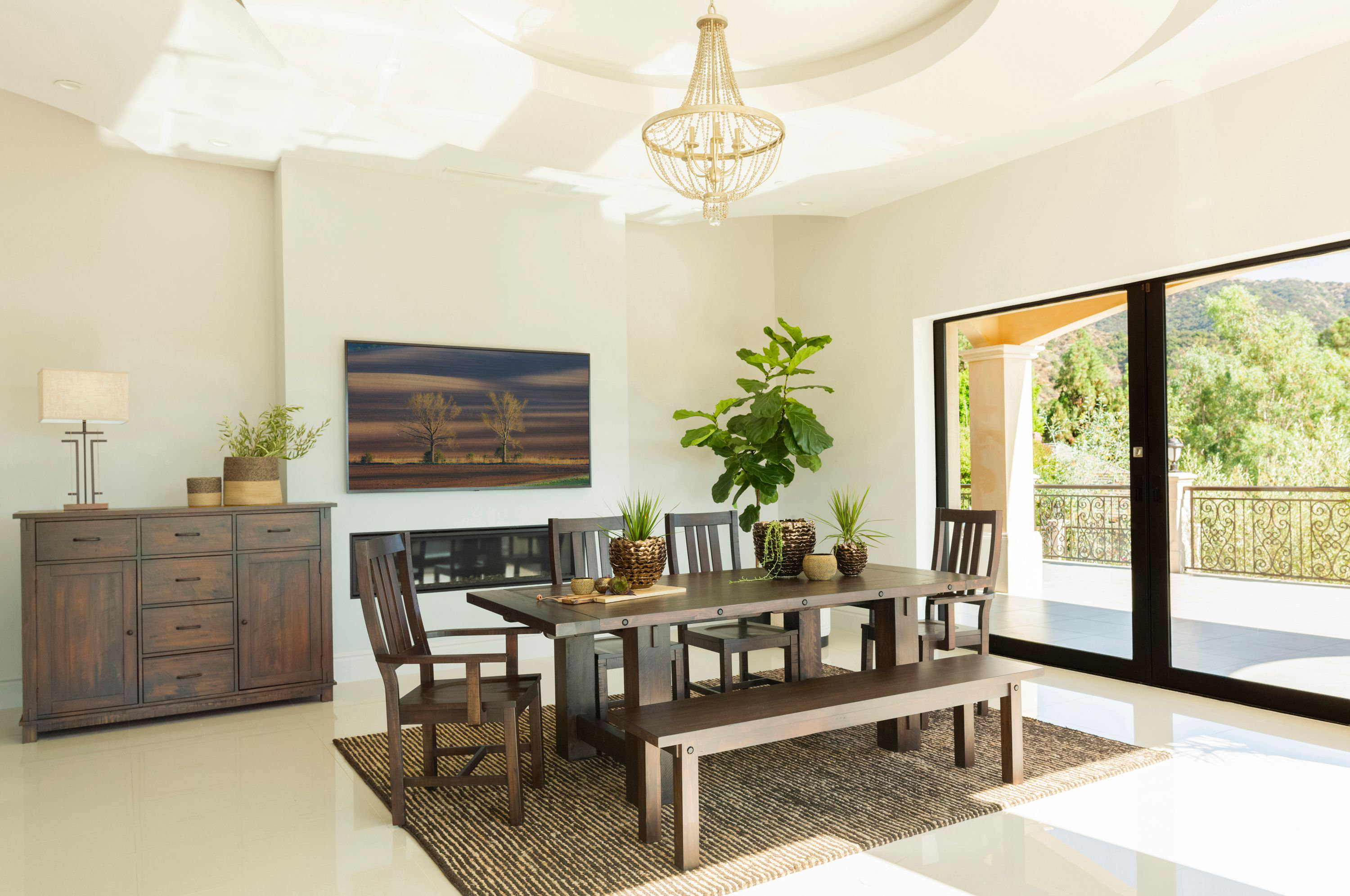 Wildon Home® Randa Vintage Java Rectangular Dining Room Set - Wayfair ...