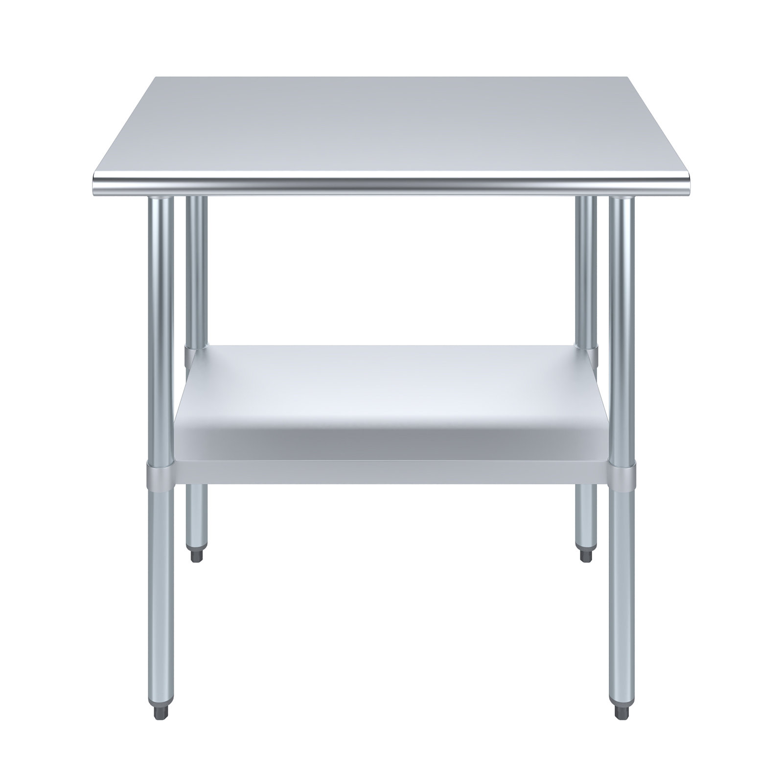 Amgood Stainless Steel Top Height-Adjustable Workbench & Reviews | Wayfair
