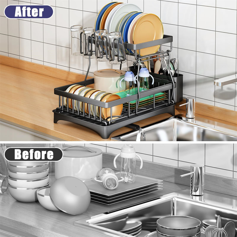 cangbaoge Stainless Steel In Sink Dish Rack | Wayfair