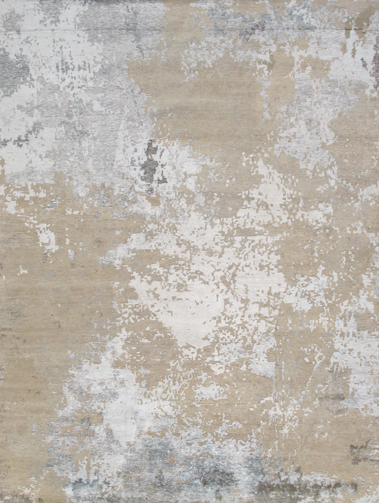 Pasargad Modern Hand-Knotted Cream Area Rug | Wayfair