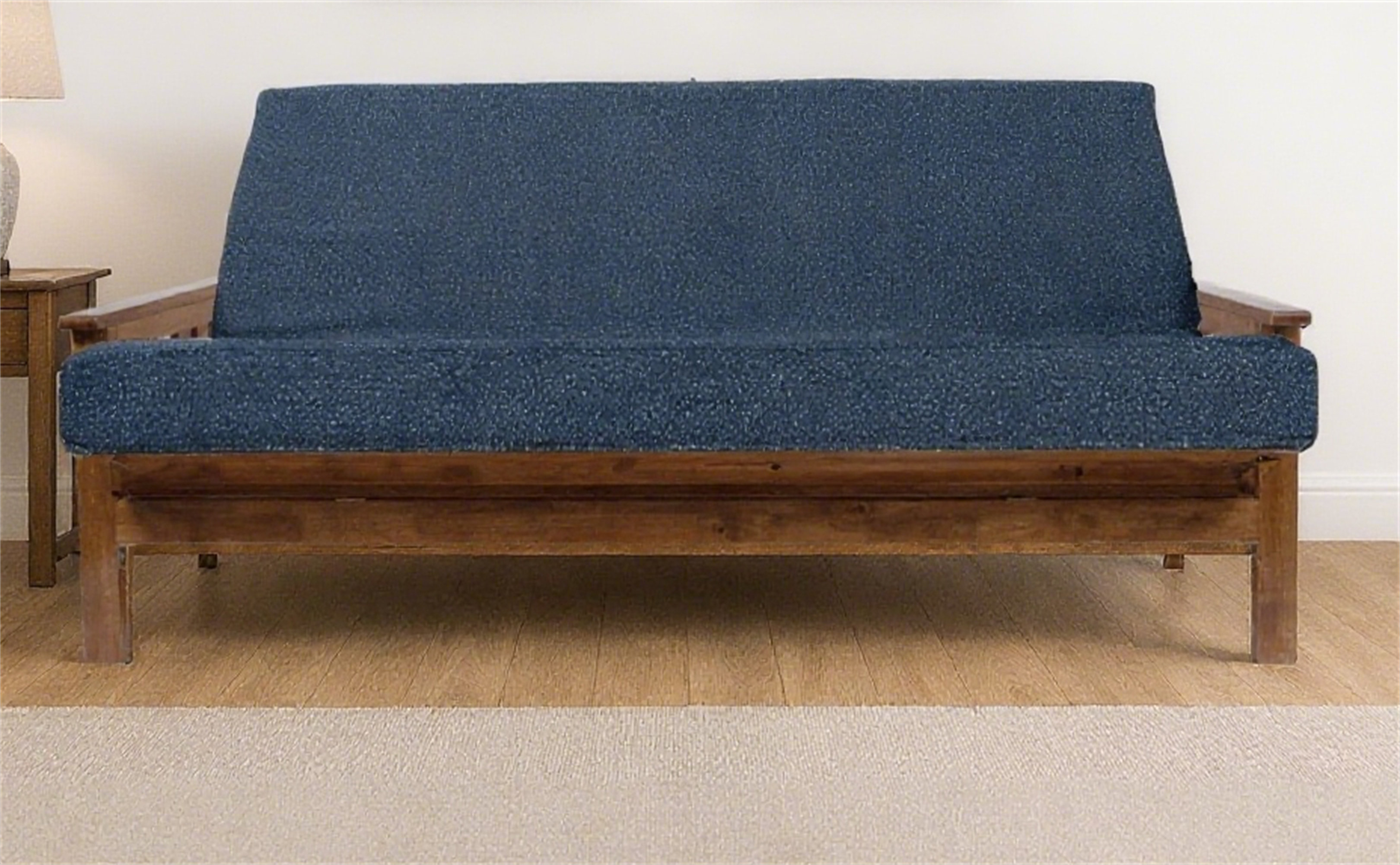 Alwyn Home Full XL Memory Foam Infused Futon Mattress, Washable ...