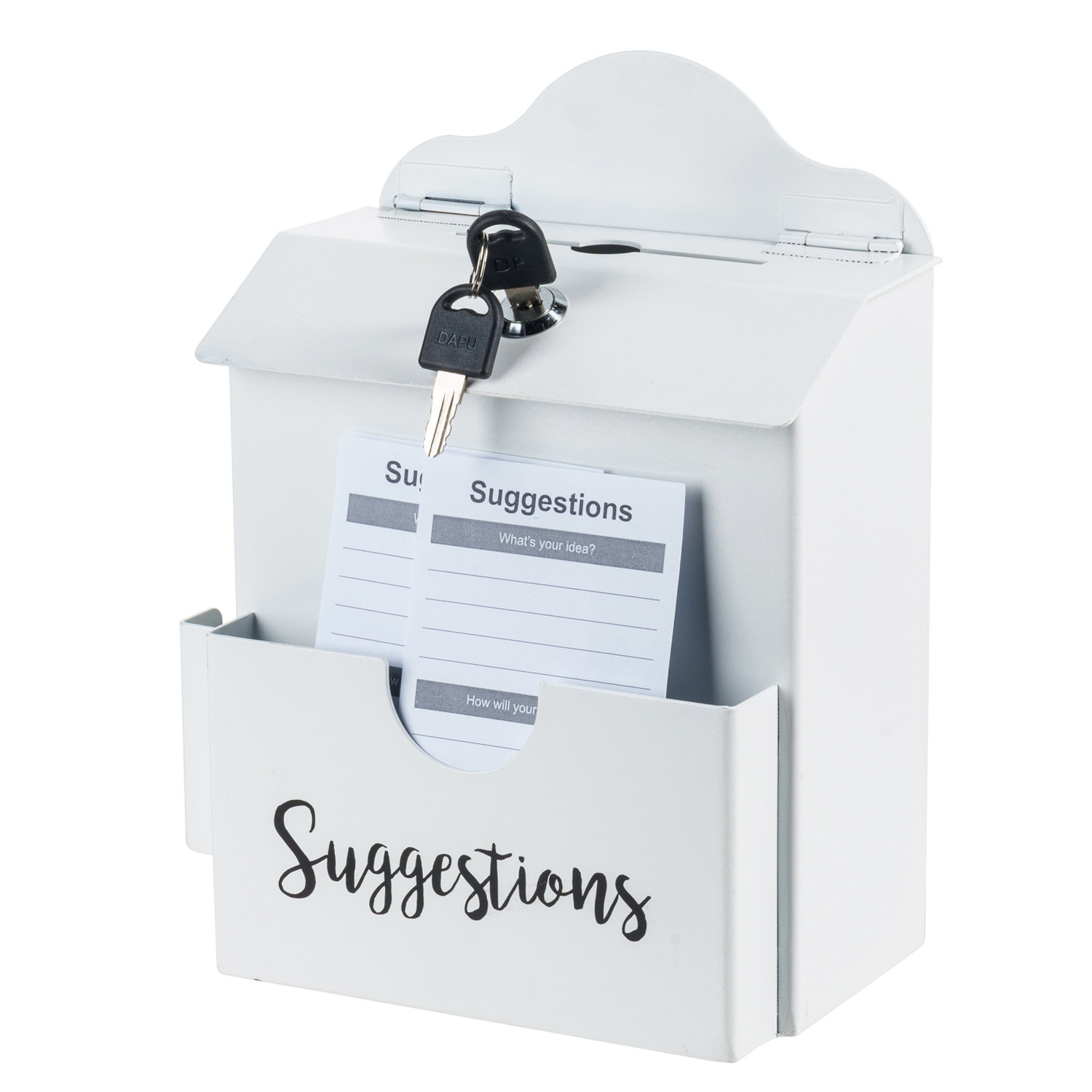 MyGift Wall Mounted Tabletop Suggestion Drop Box | Wayfair