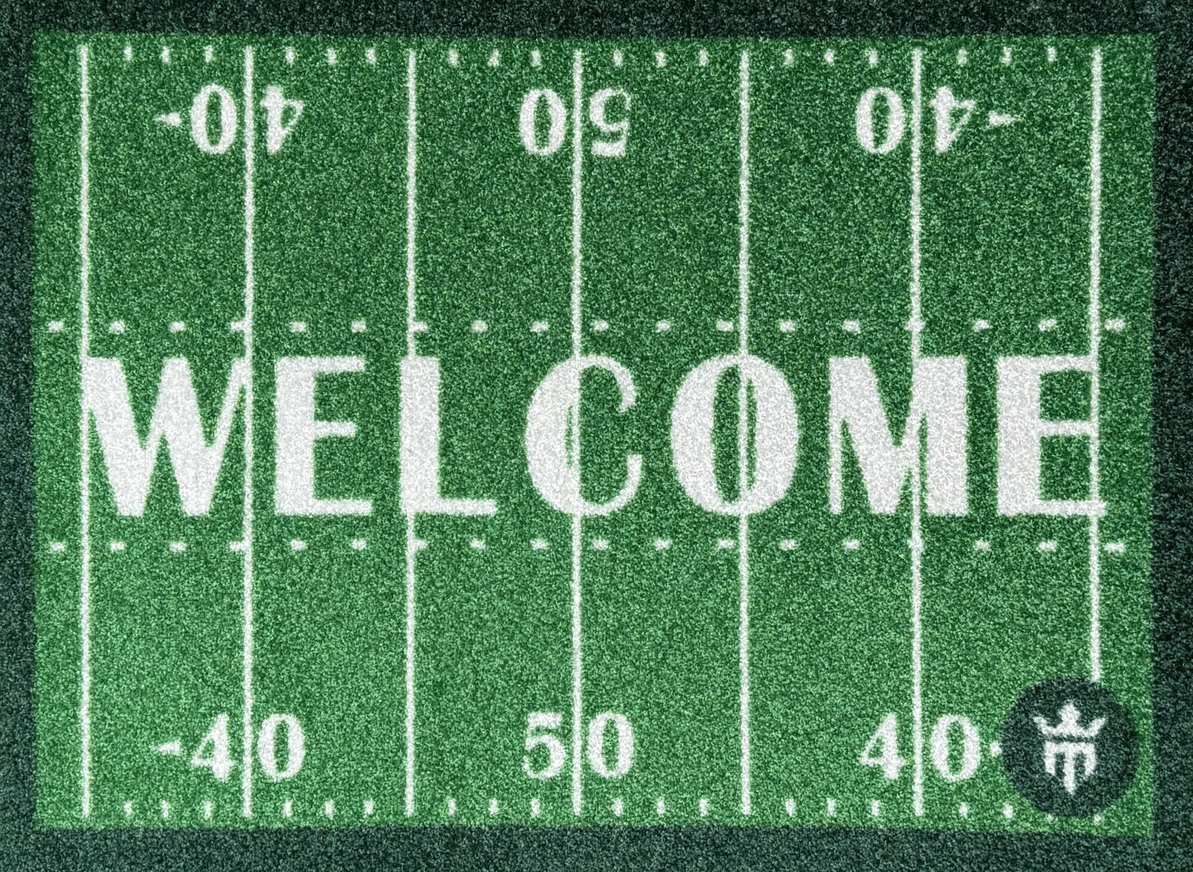 Latitude Run® Welcome Field Floor Mat | Wayfair