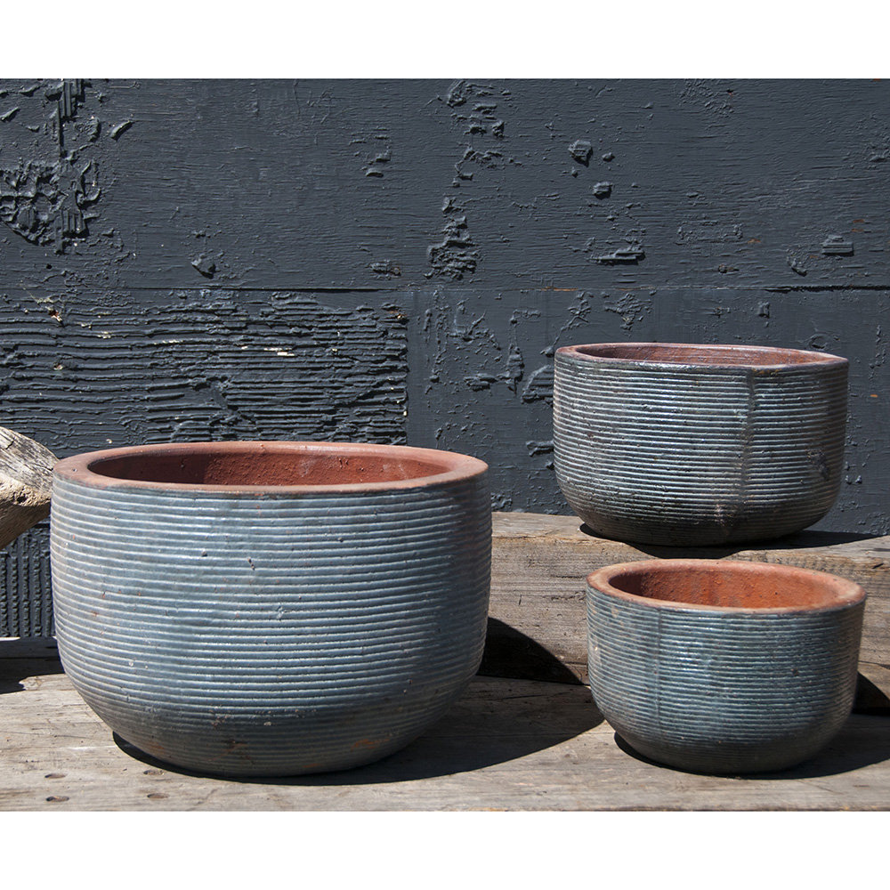 17 Stories 3 - Piece Clay Pot Planter Set - Wayfair Canada