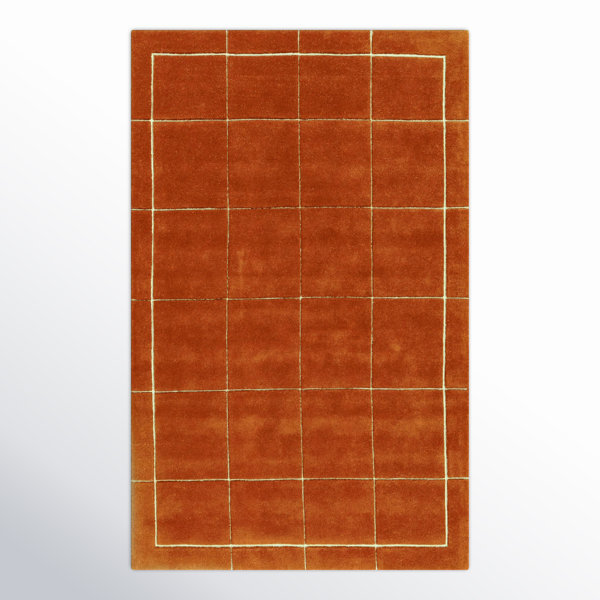 Mallory Rust, Light Brown Hand Tufted Area Rug & Reviews | AllModern