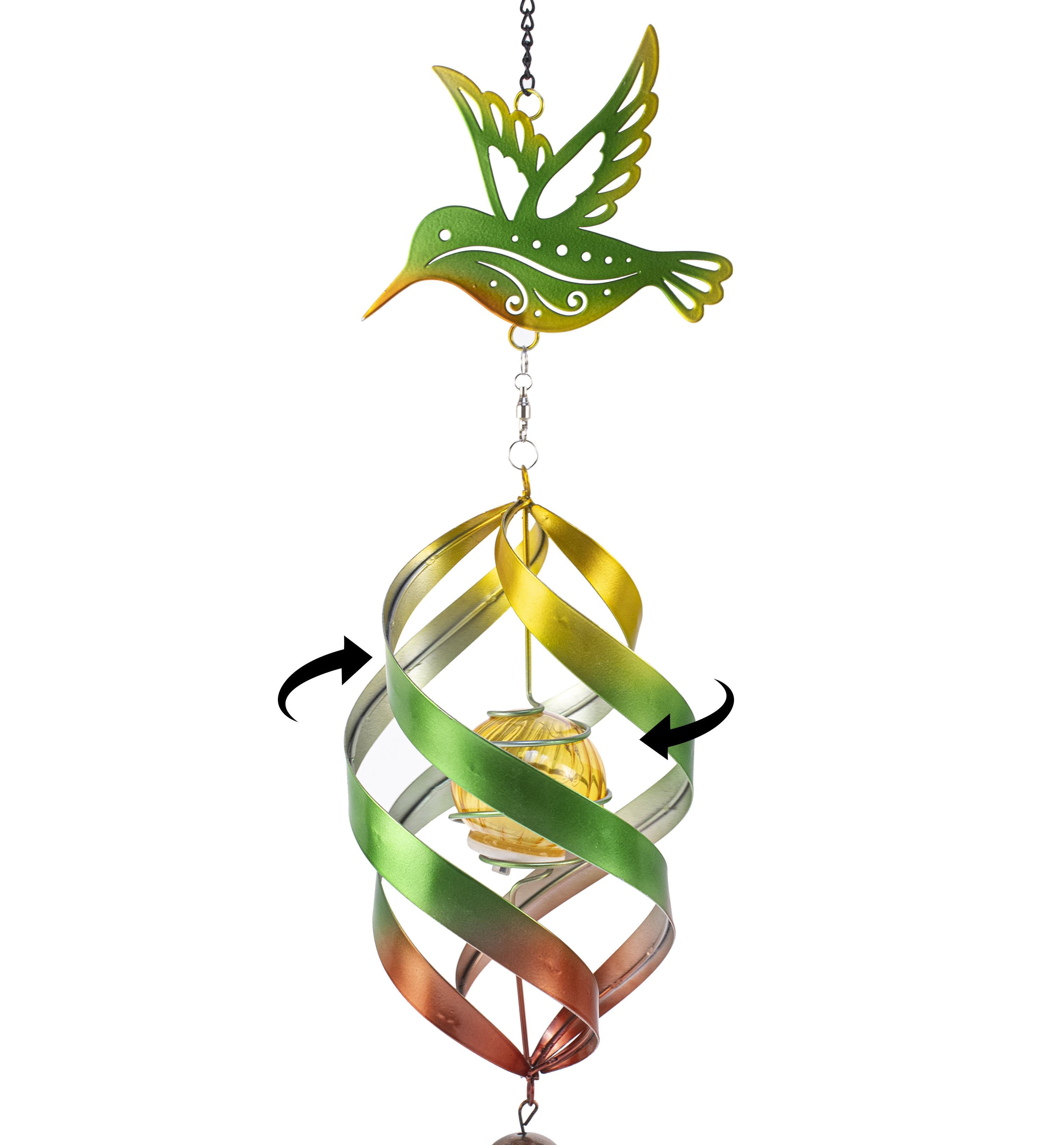 Echo Valley Metal Animals Wind Chime | Wayfair